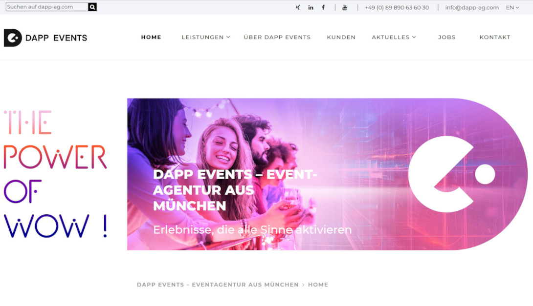 DAPP EVENTS contact us